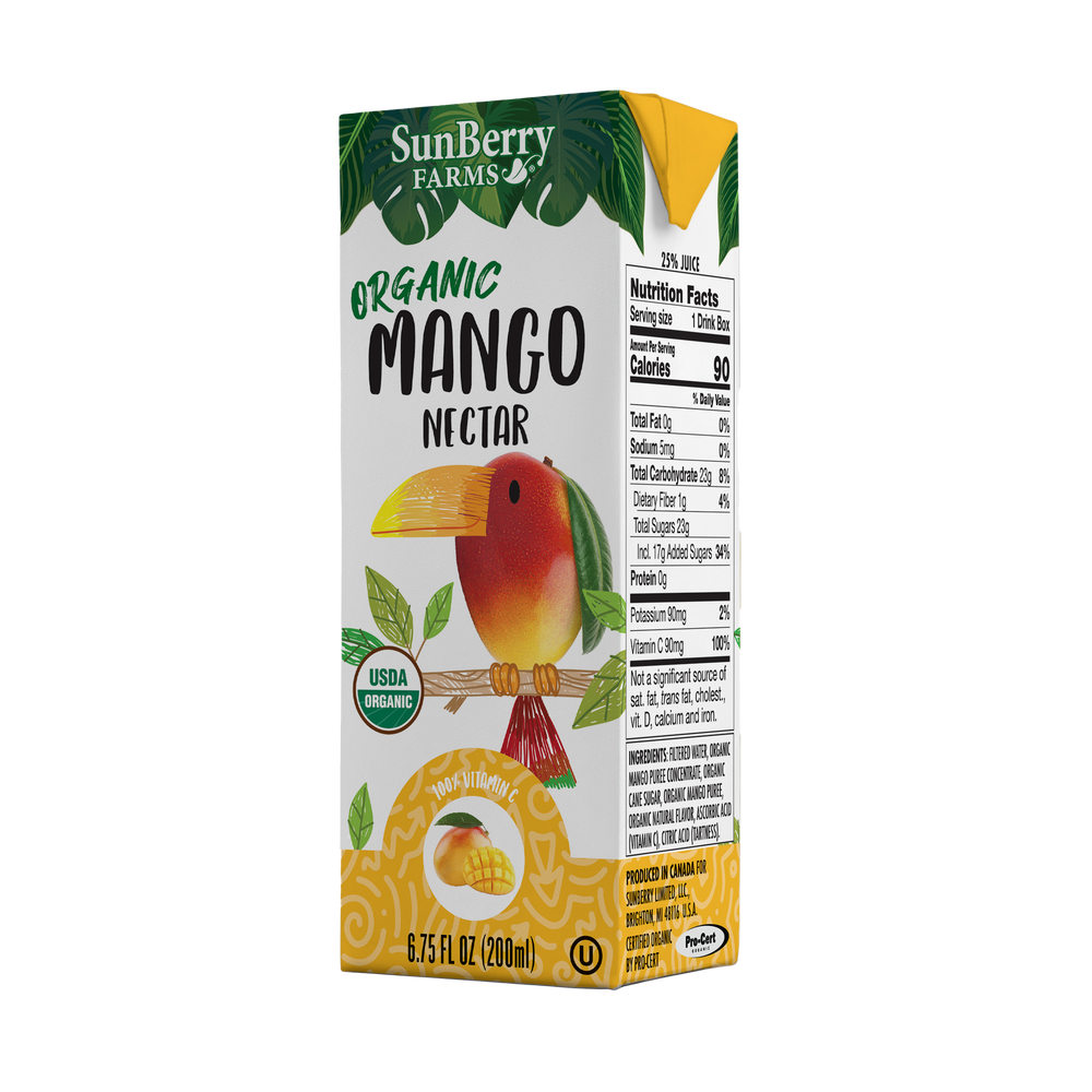 Organic Mango Nectar 200ml